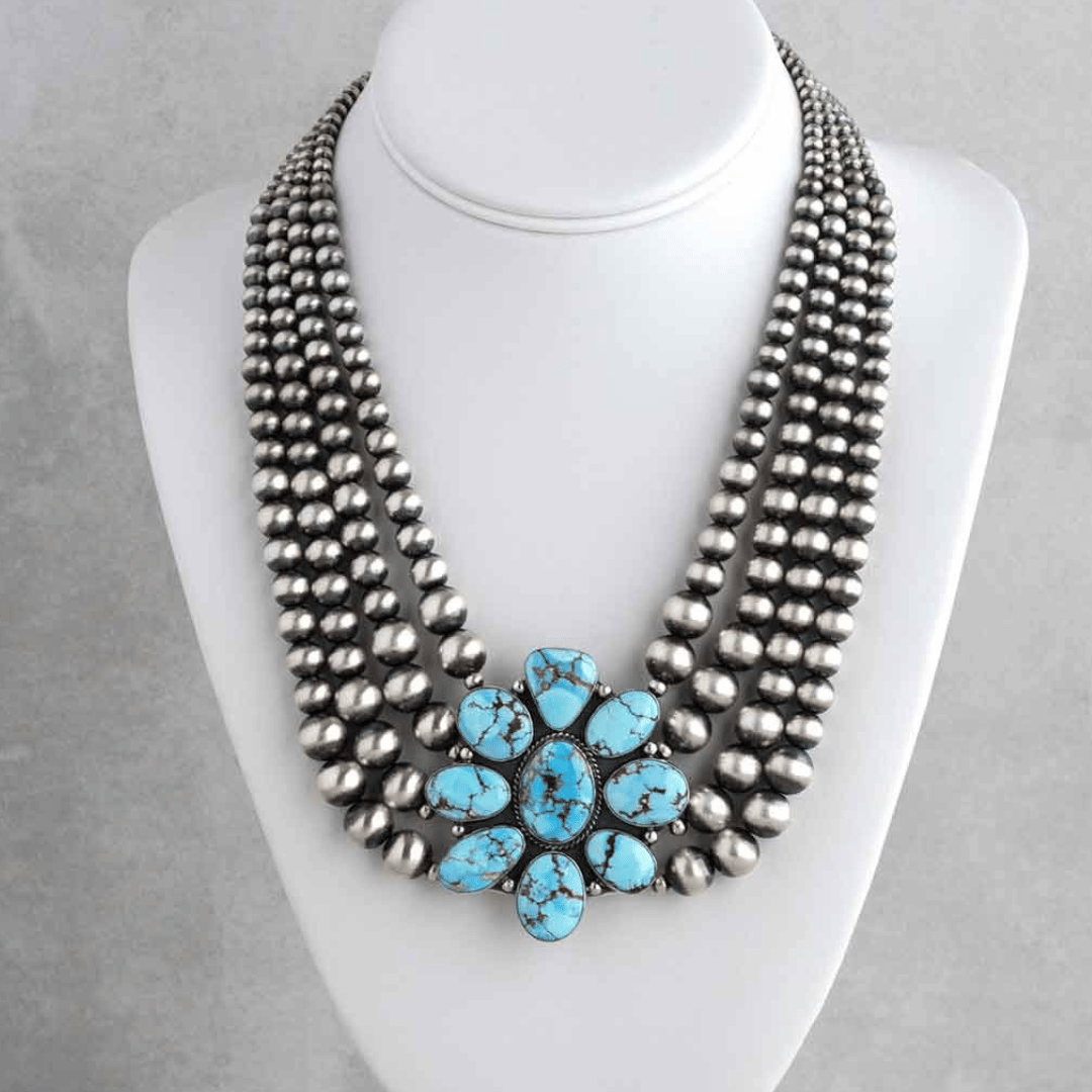 The tradition of navajo cluster jewelry